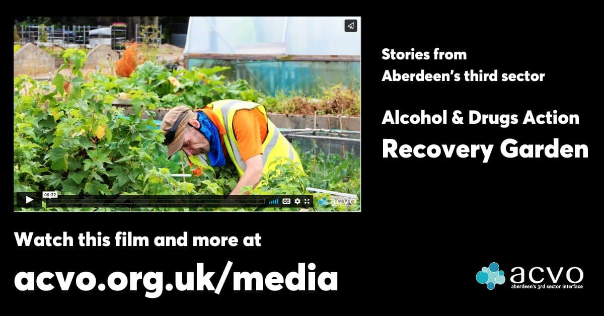 Alcohol & Drugs Action Recovery Garden - ACVO TSI