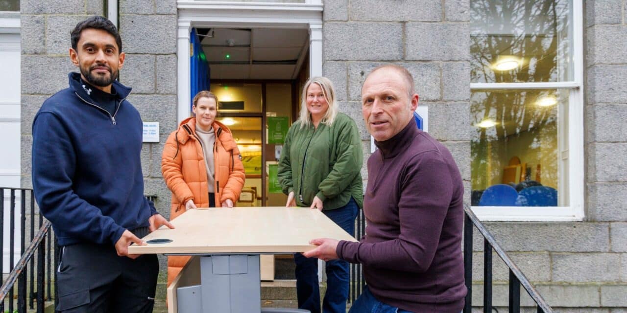 Aberdeen law firm supports circular economy by donating furniture to ...
